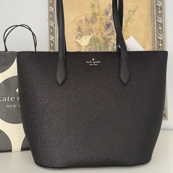 kate spade | Bags | Nwt Kate Spade Glitter Glimmer Tote Shoulder Bag In ...